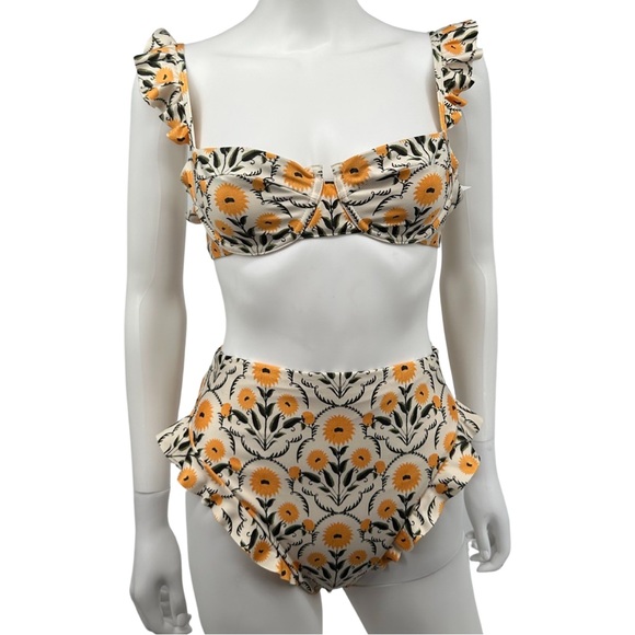 Agua by Agua Bendita | Swim | Bottom Only Like New Agua Floral Vine ...